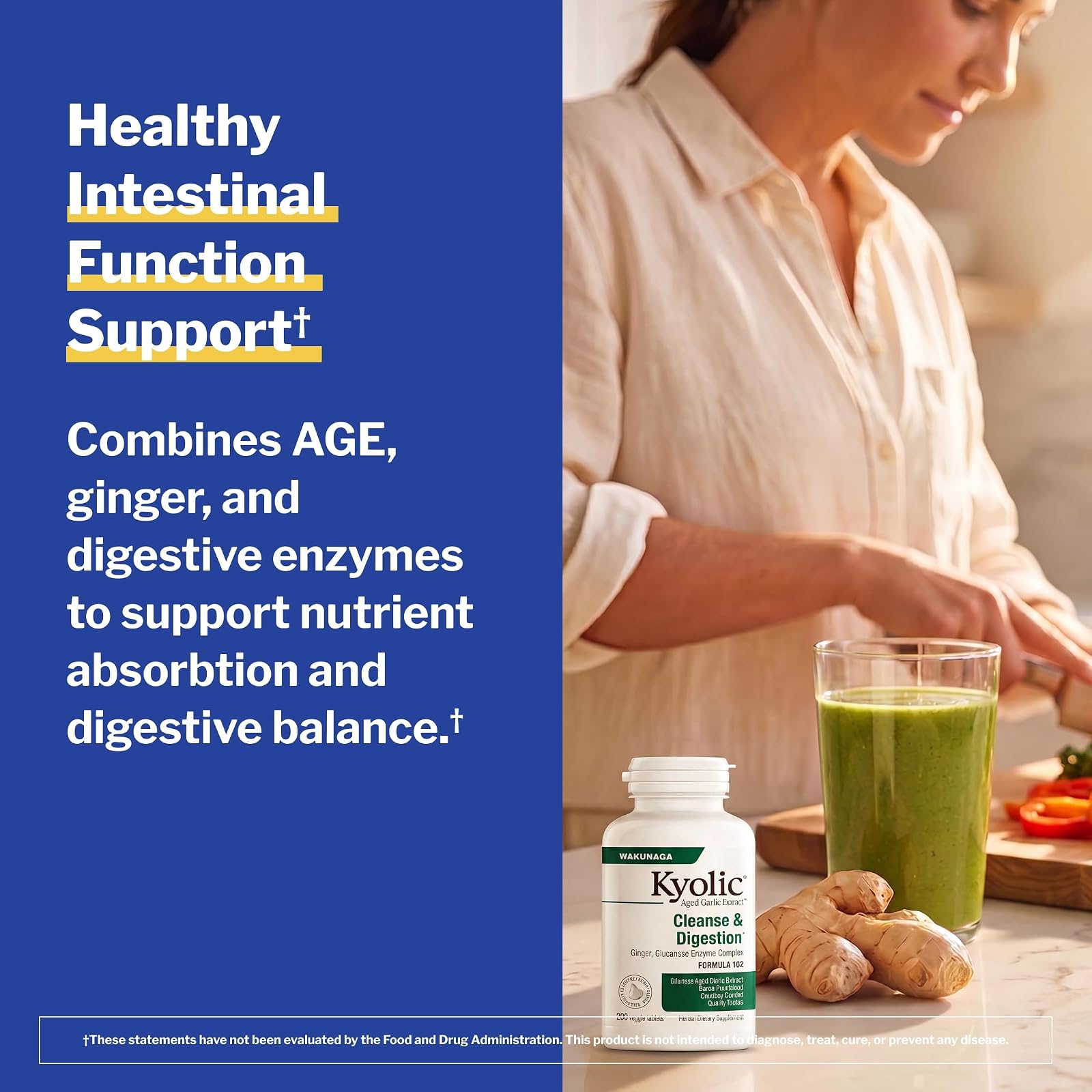 Kyolic garlic extract for cholesterol