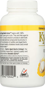 Kyolic garlic for cholesterol management
