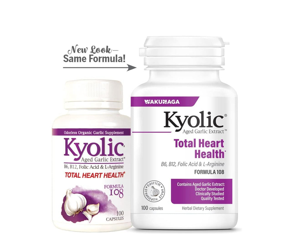 Kyolic garlic for healthy cholesterol