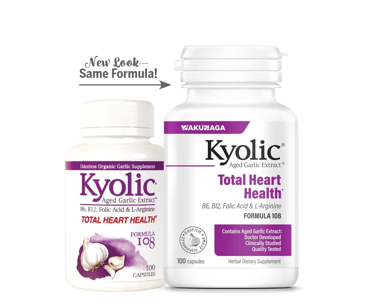 Kyolic garlic for healthy cholesterol
