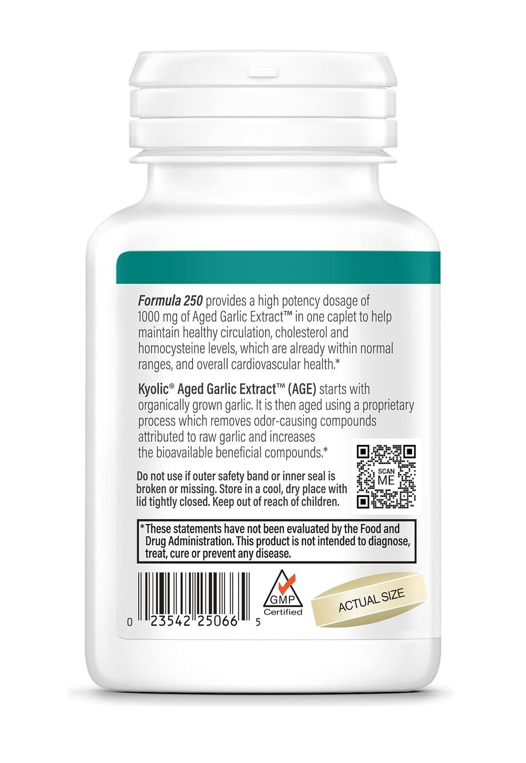 Kyolic garlic for heart health