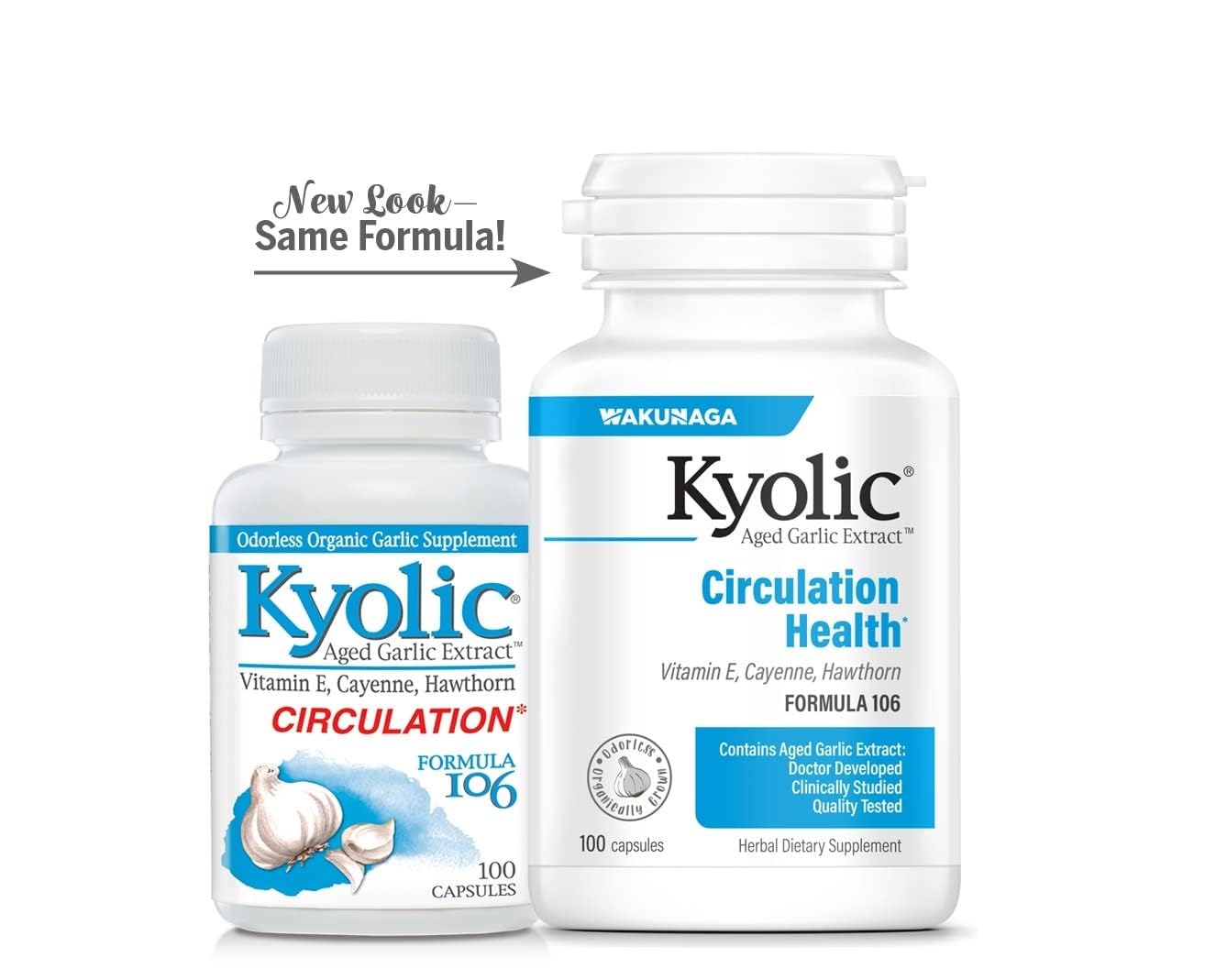 Kyolic garlic formula for antioxidant support