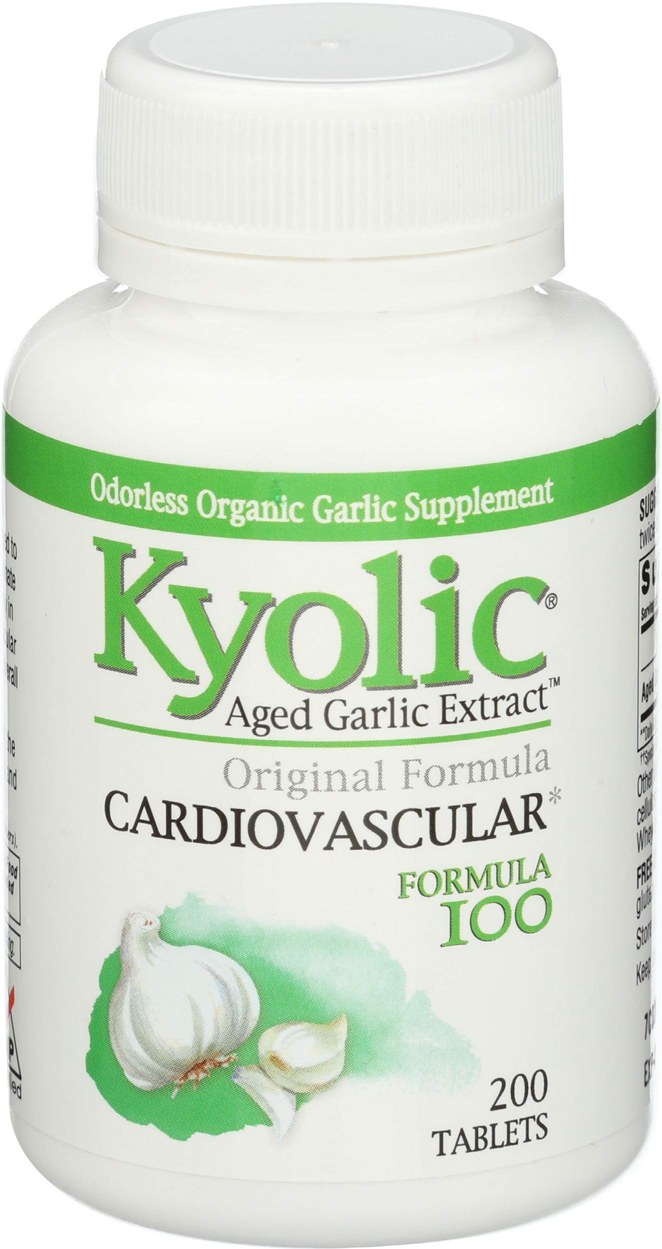Kyolic garlic formula for heart health