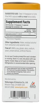 KYOLIC garlic supplement for digestion
