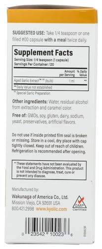 KYOLIC garlic supplement for digestion