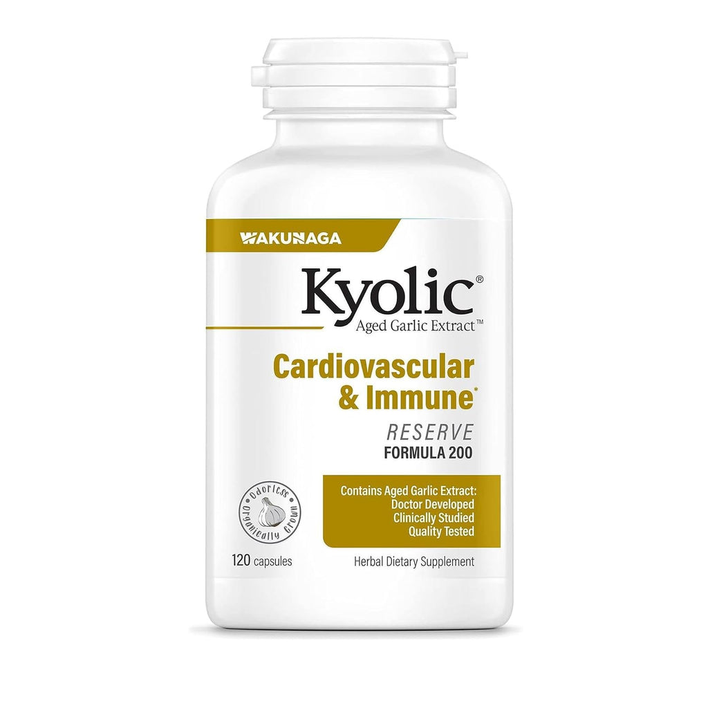 Kyolic garlic supplement for heart health