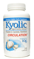 Kyolic garlic supplement with vitamin E