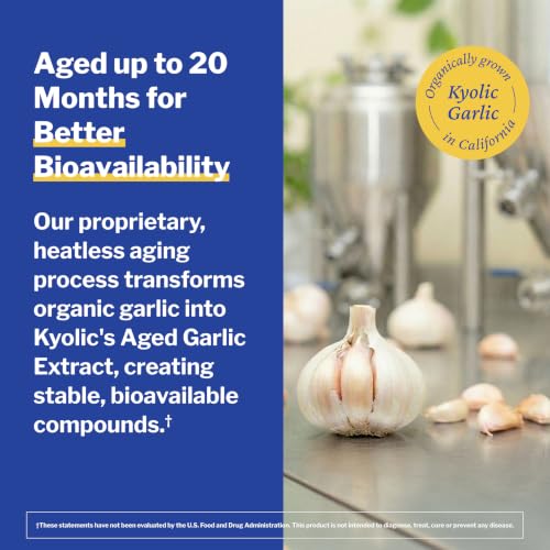 Kyolic herbal formula for vitality