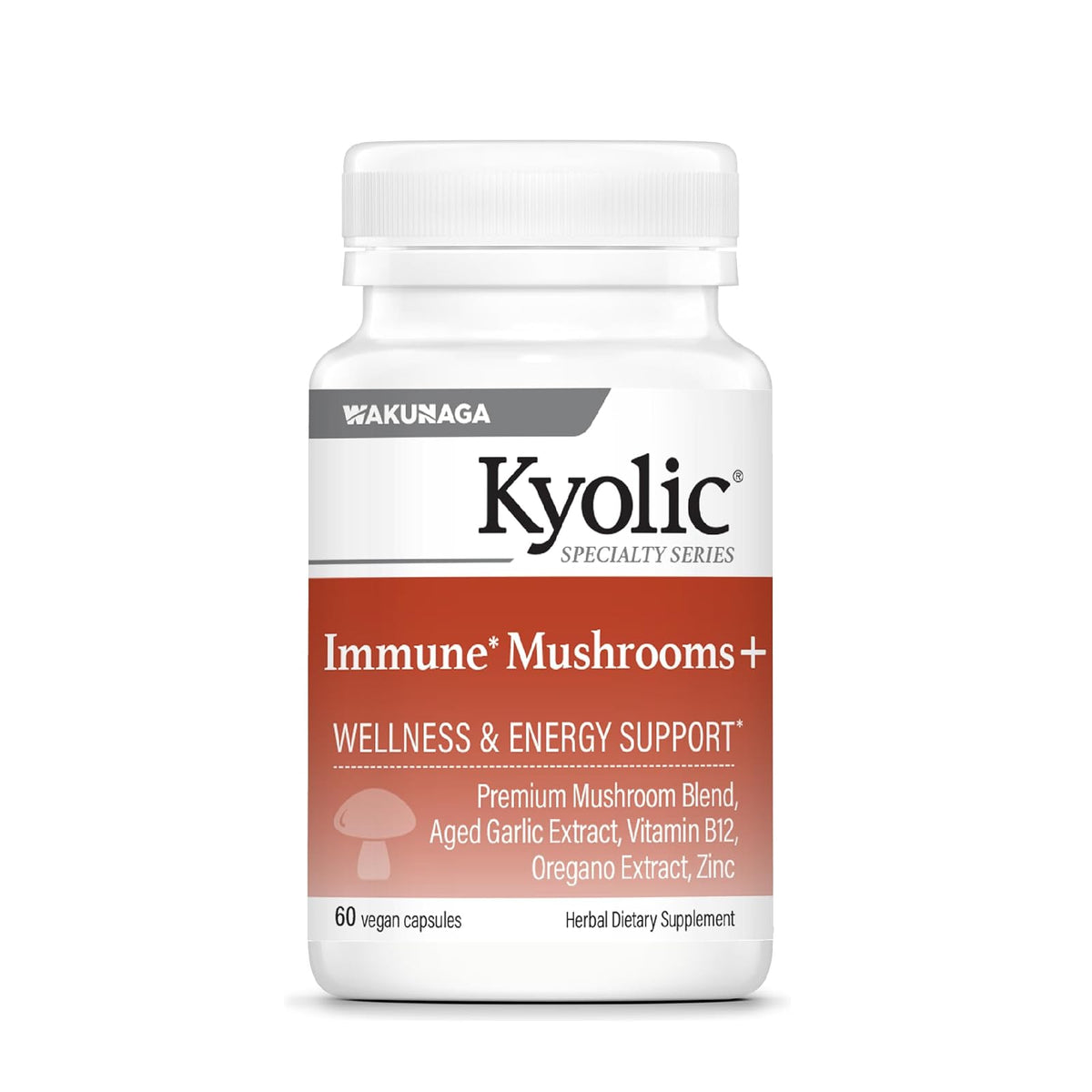 Kyolic Immune Mushrooms+ for wellness