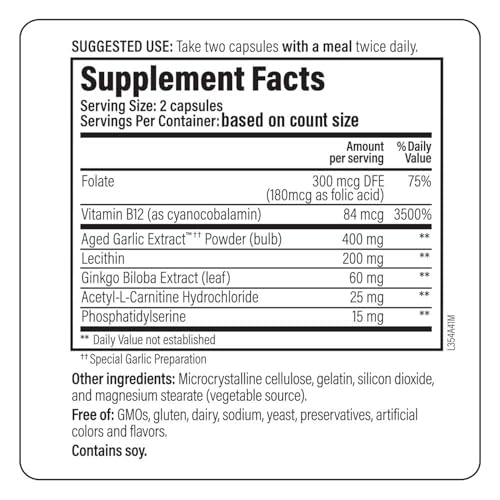 Kyolic Neuro·Logic 120 capsules benefits