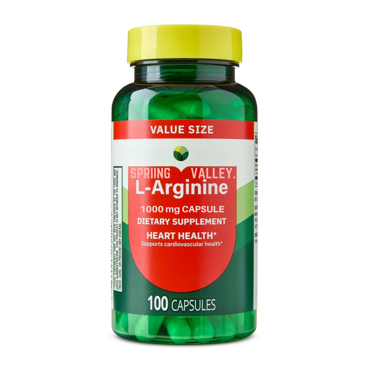 L-Arginine 1000 mg capsules for energy