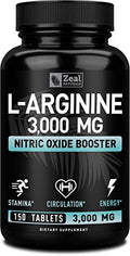 l-arginine 3000 mg health benefits