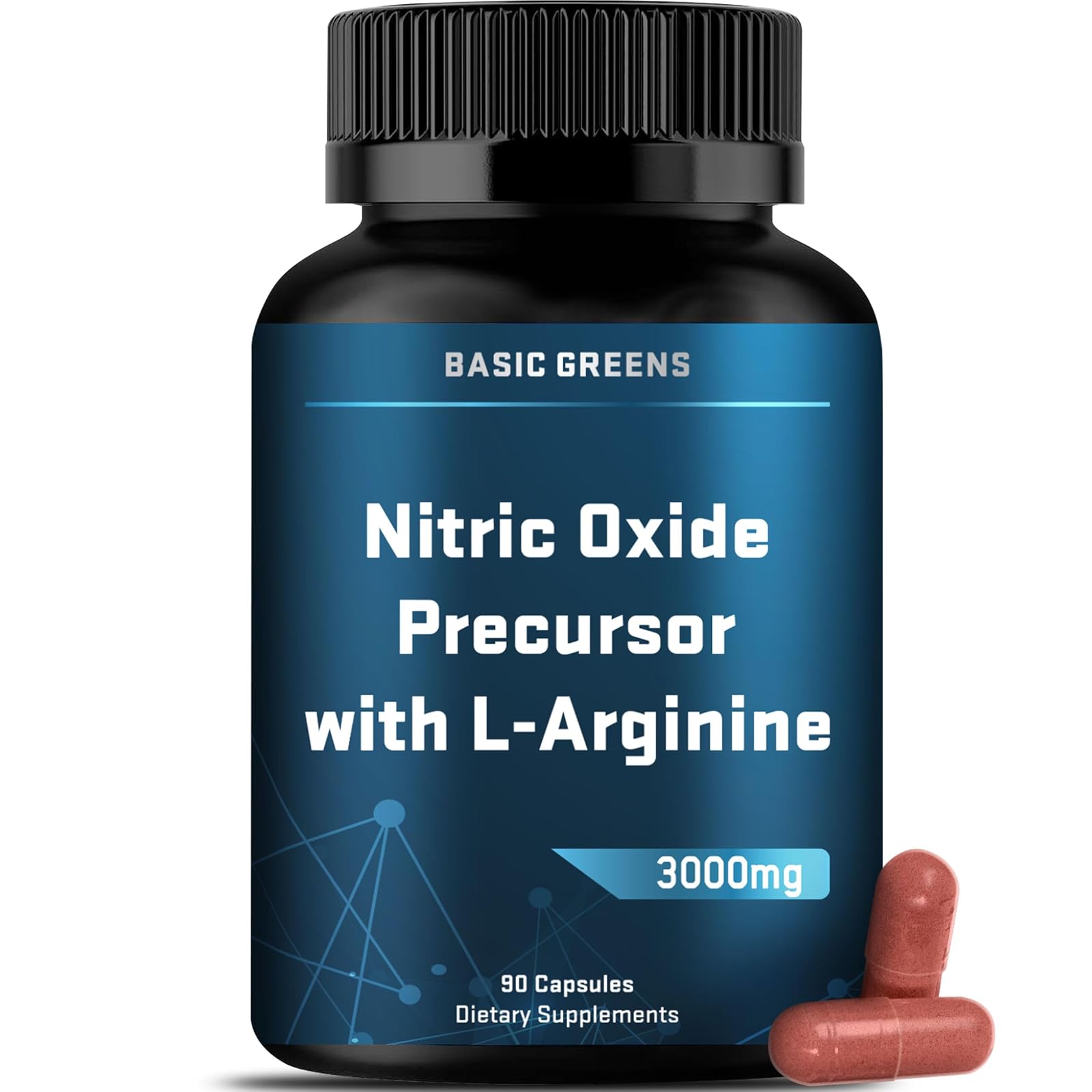 l-arginine 3000 mg vegan capsules