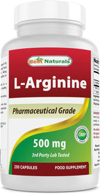 l-arginine 500 mg capsules