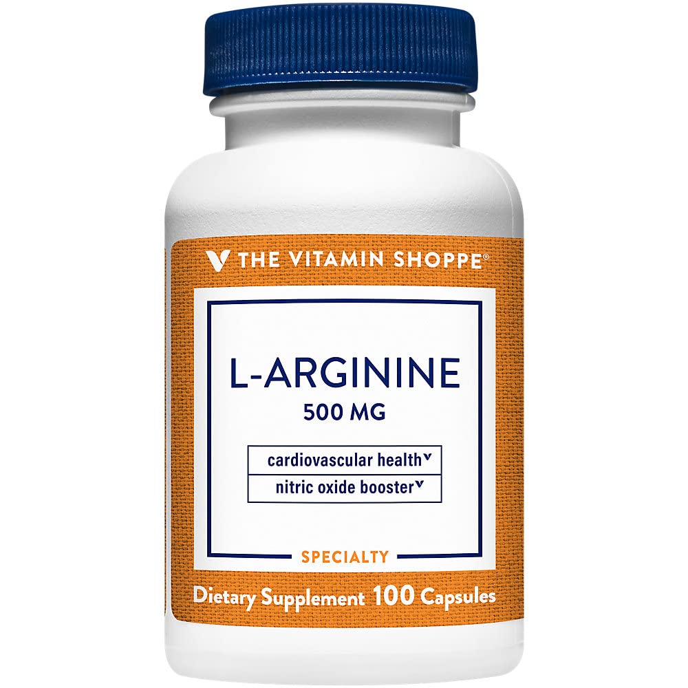 L-Arginine 500 mg health benefits