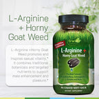 l-arginine and horny goat weed combo