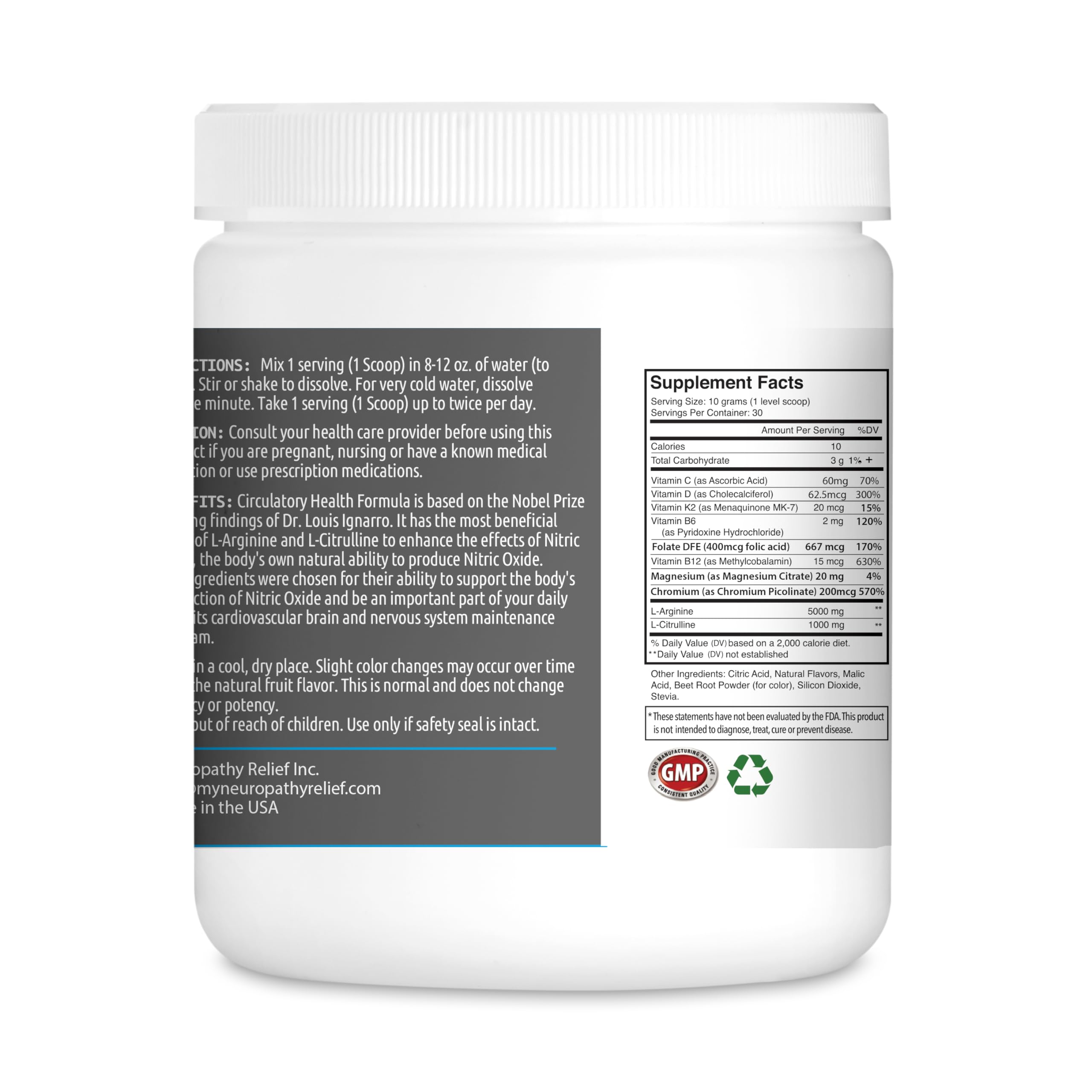 L-Arginine and L-Citrulline benefits