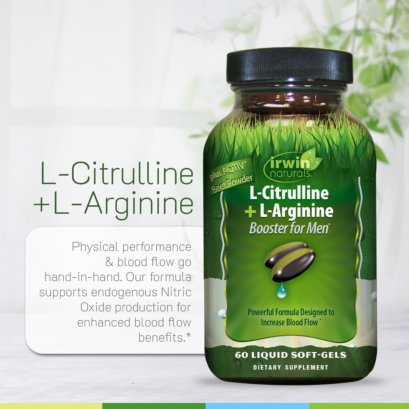 l-arginine and l-citrulline synergy