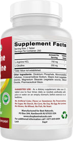 l-arginine and l-citrulline synergy