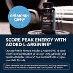 L-Arginine and saw palmetto combo
