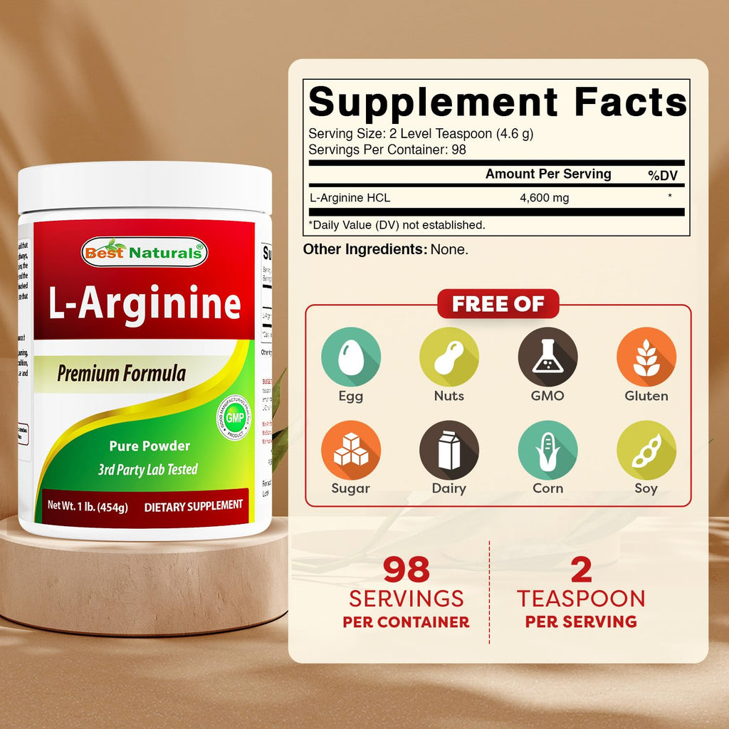 l-arginine benefits for muscle recovery