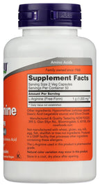 L-Arginine capsules for workout recovery