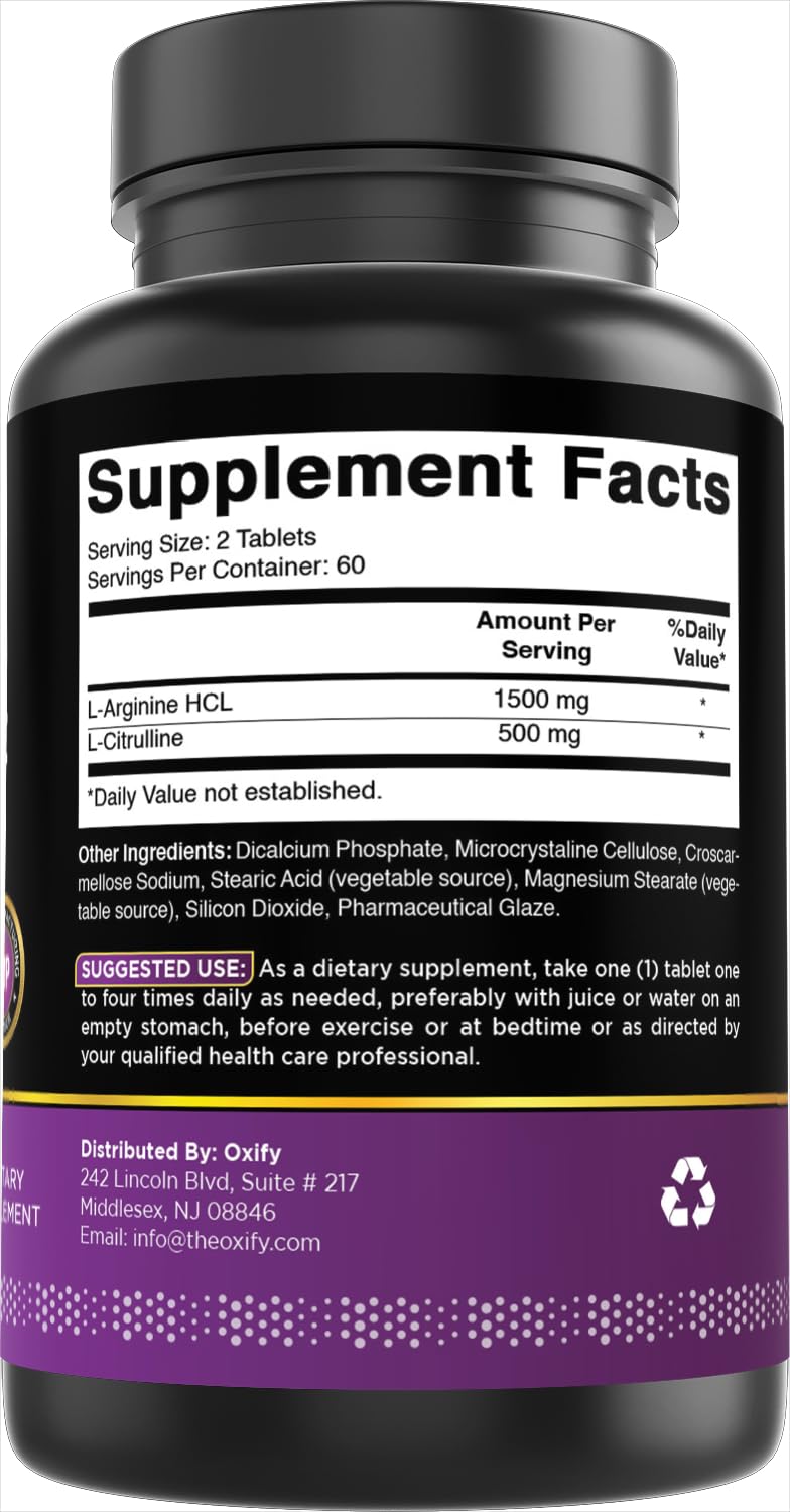 l-arginine complex for heart health