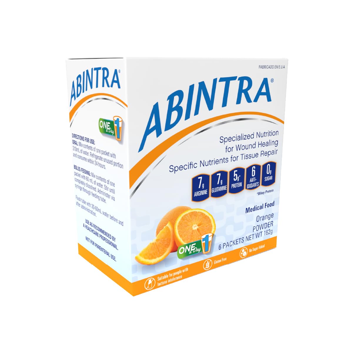 L-Arginine enriched wound healing formula