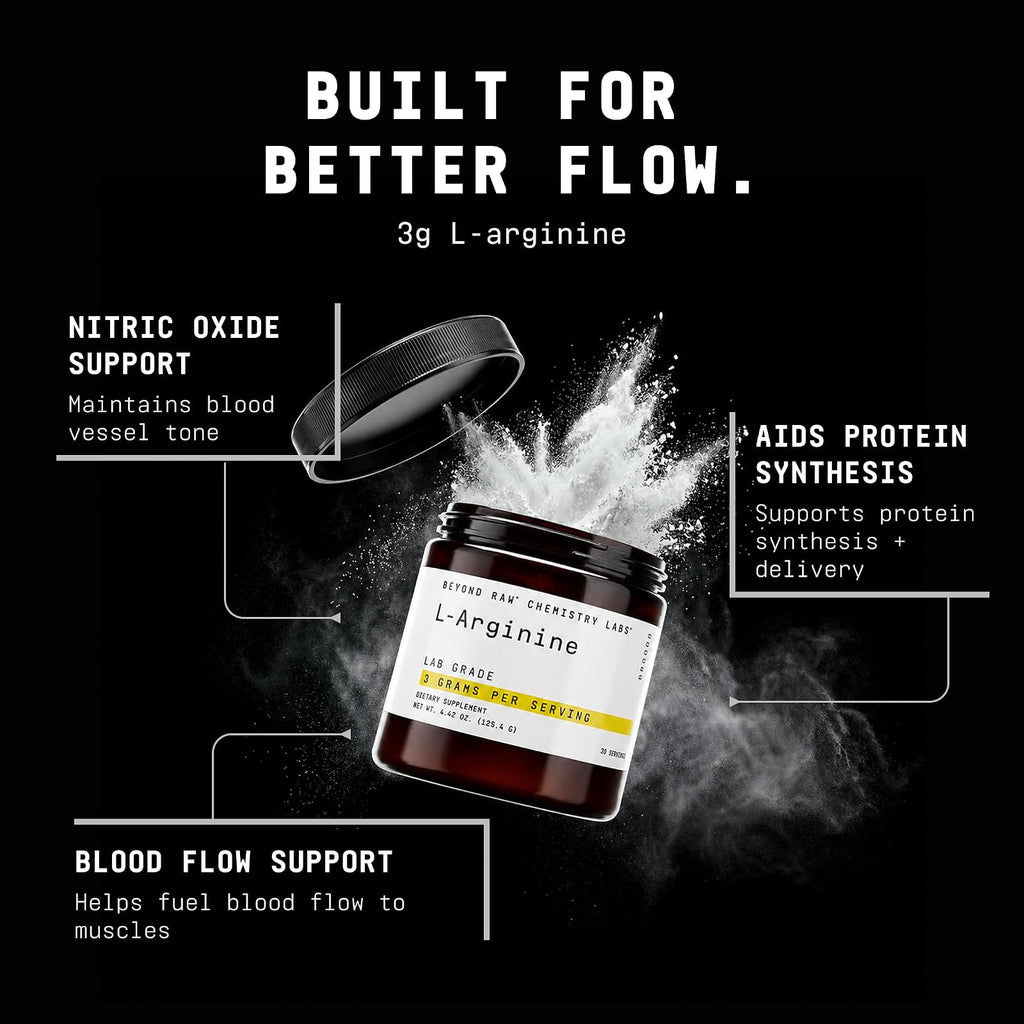 l-arginine for improved blood flow