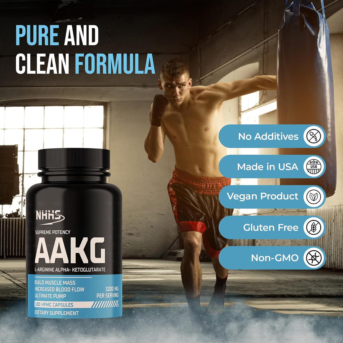 L-Arginine for improved blood flow