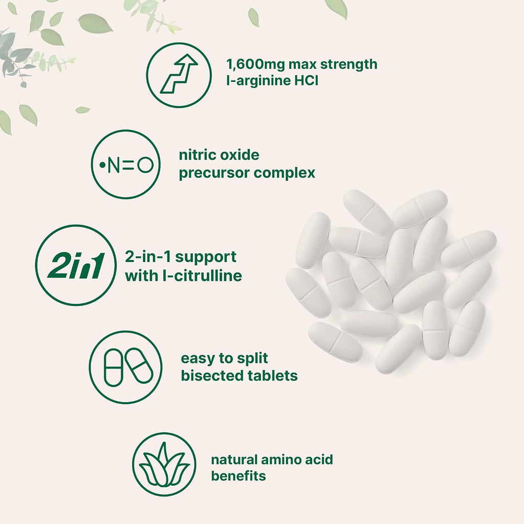 l-arginine for improved blood flow
