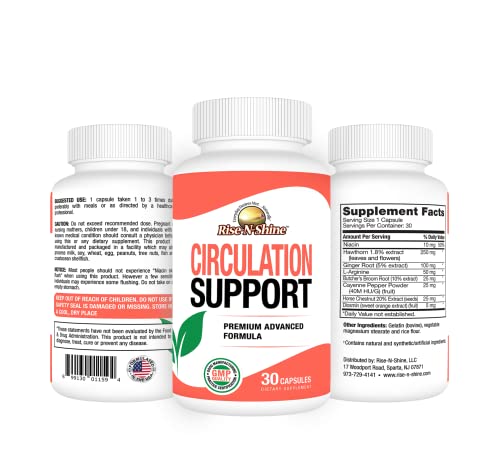 L-arginine for improved blood flow