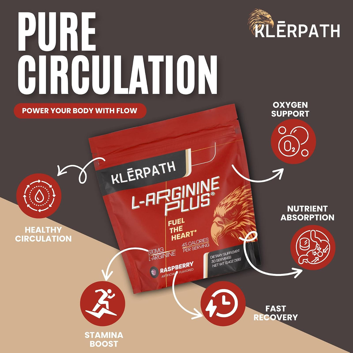 L-Arginine for improved circulation