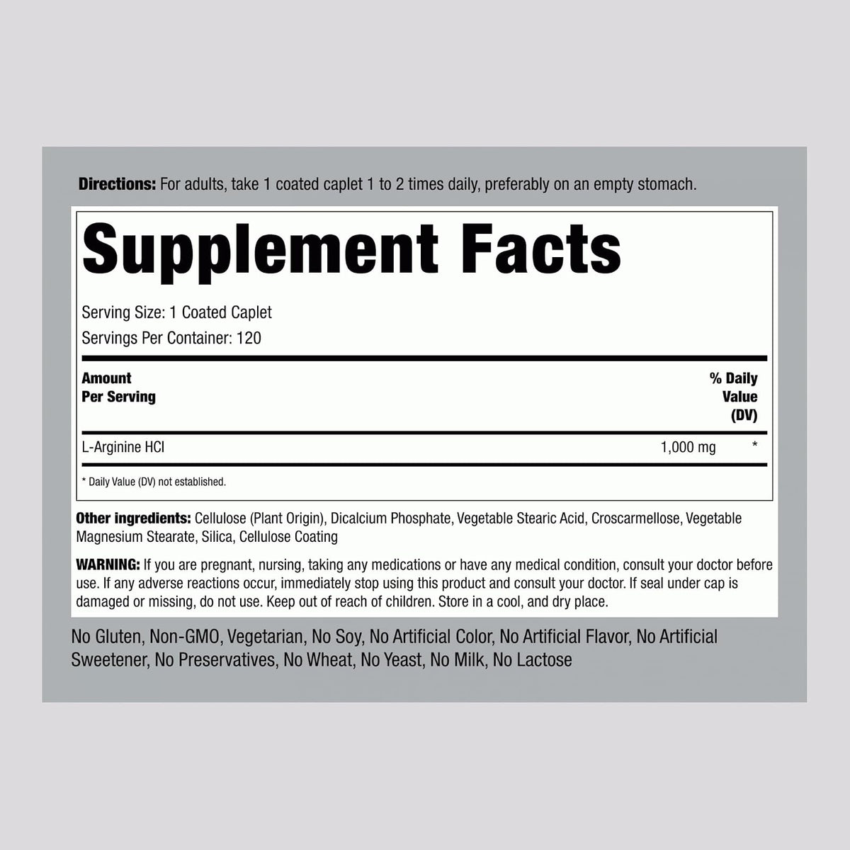 L-Arginine HCl for muscle support