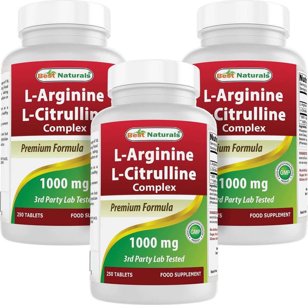 l-arginine l-citrulline complex tablets