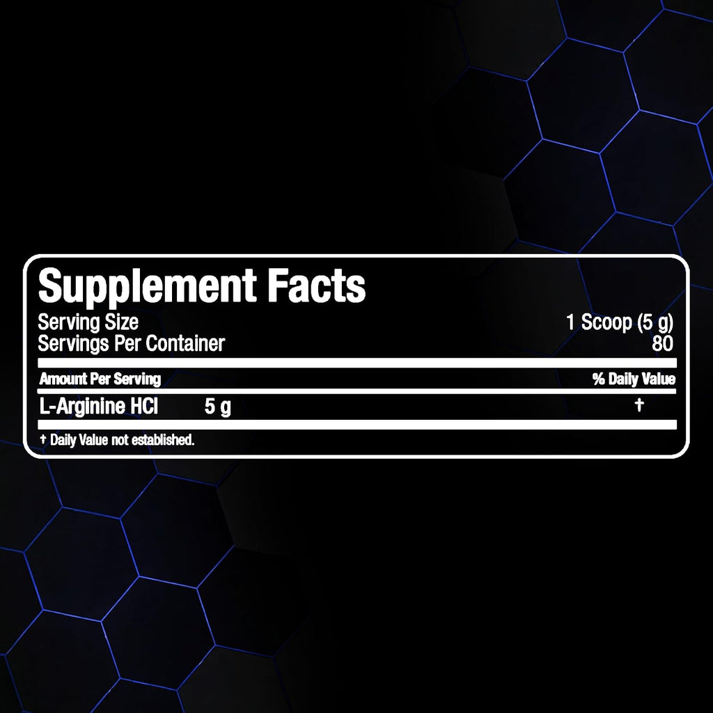 l-arginine powder for enhanced performance