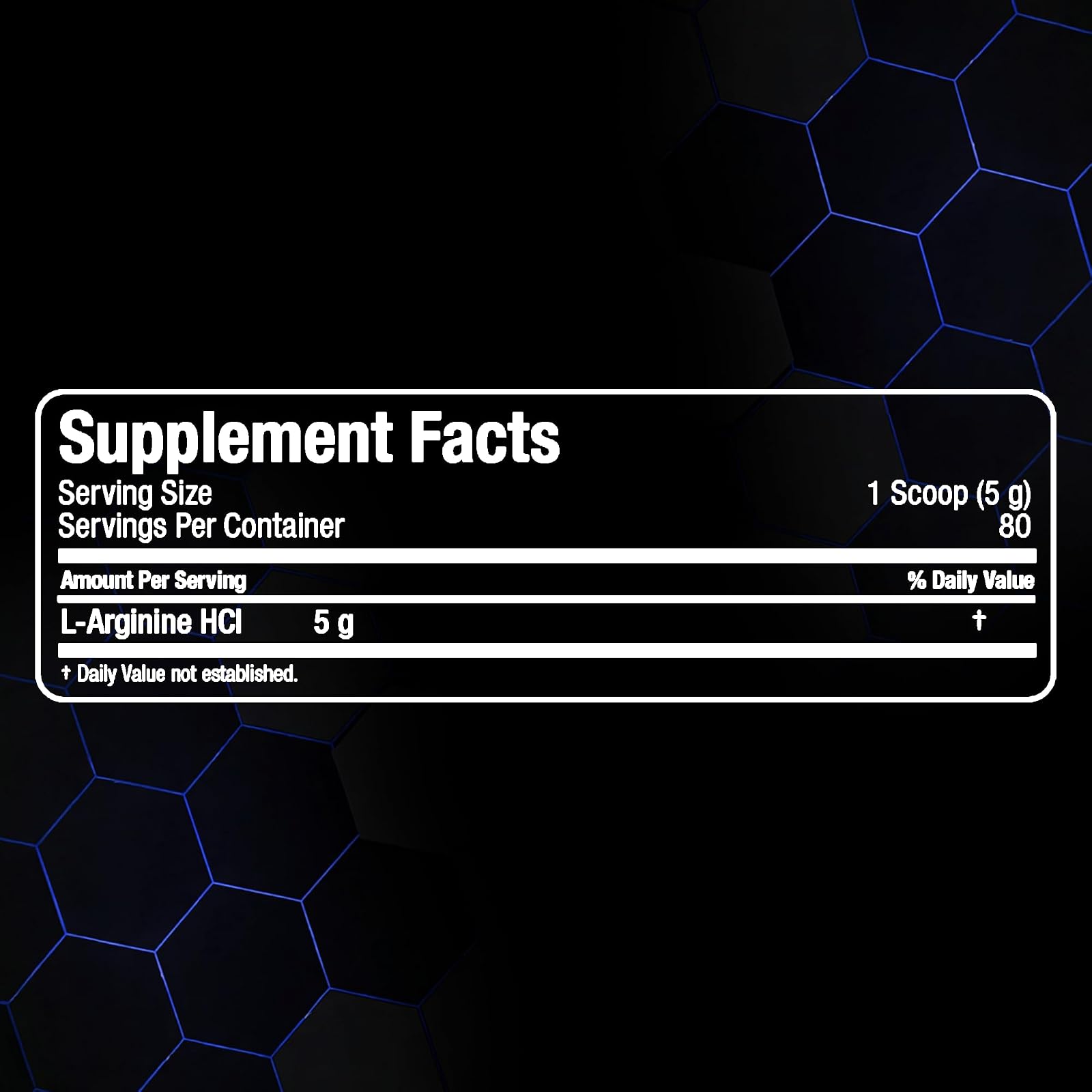 l-arginine powder for enhanced performance