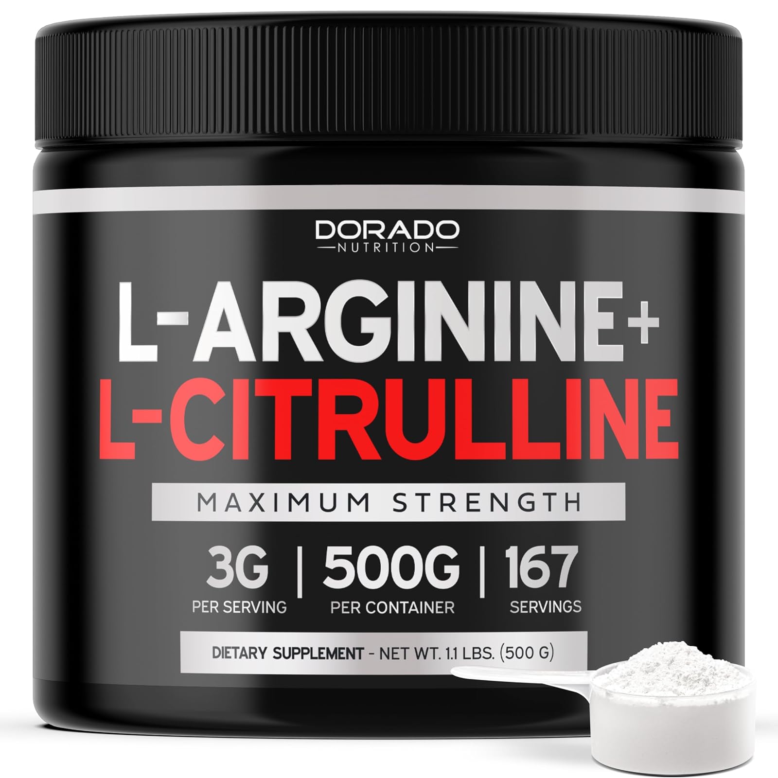 l-arginine powder for muscle recovery