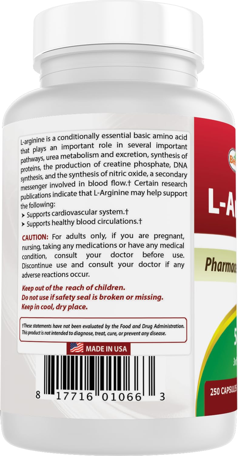 l-arginine side effects and safety