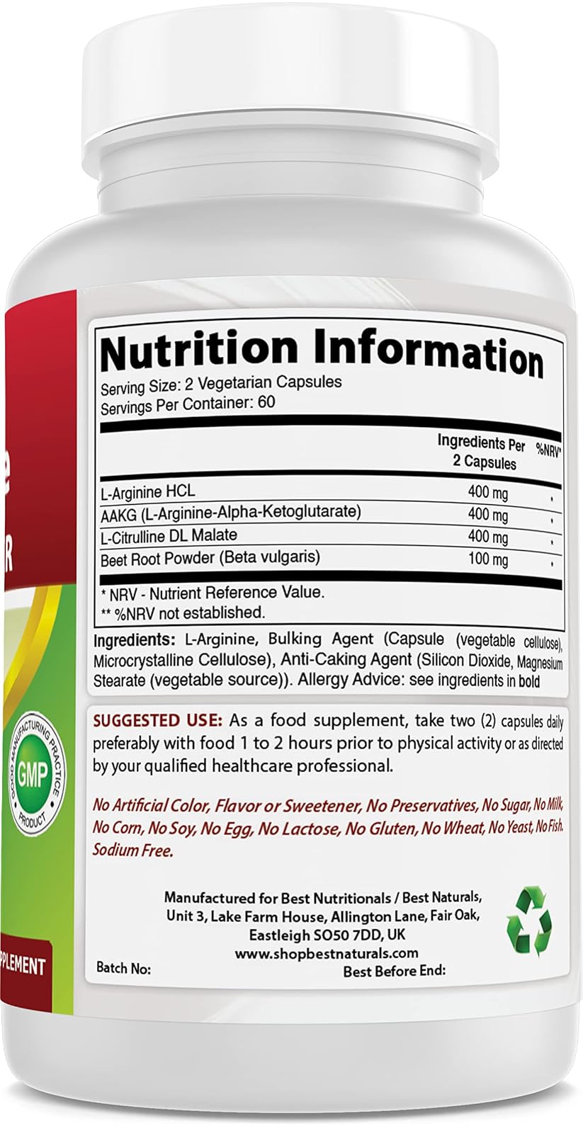 l-arginine side effects to consider