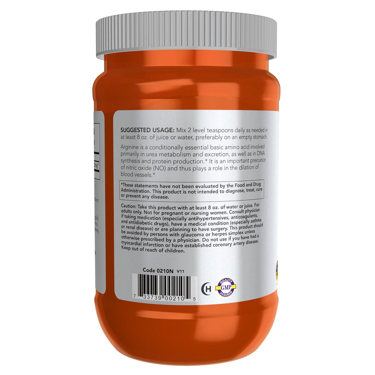 L-Arginine supplement for improved circulation