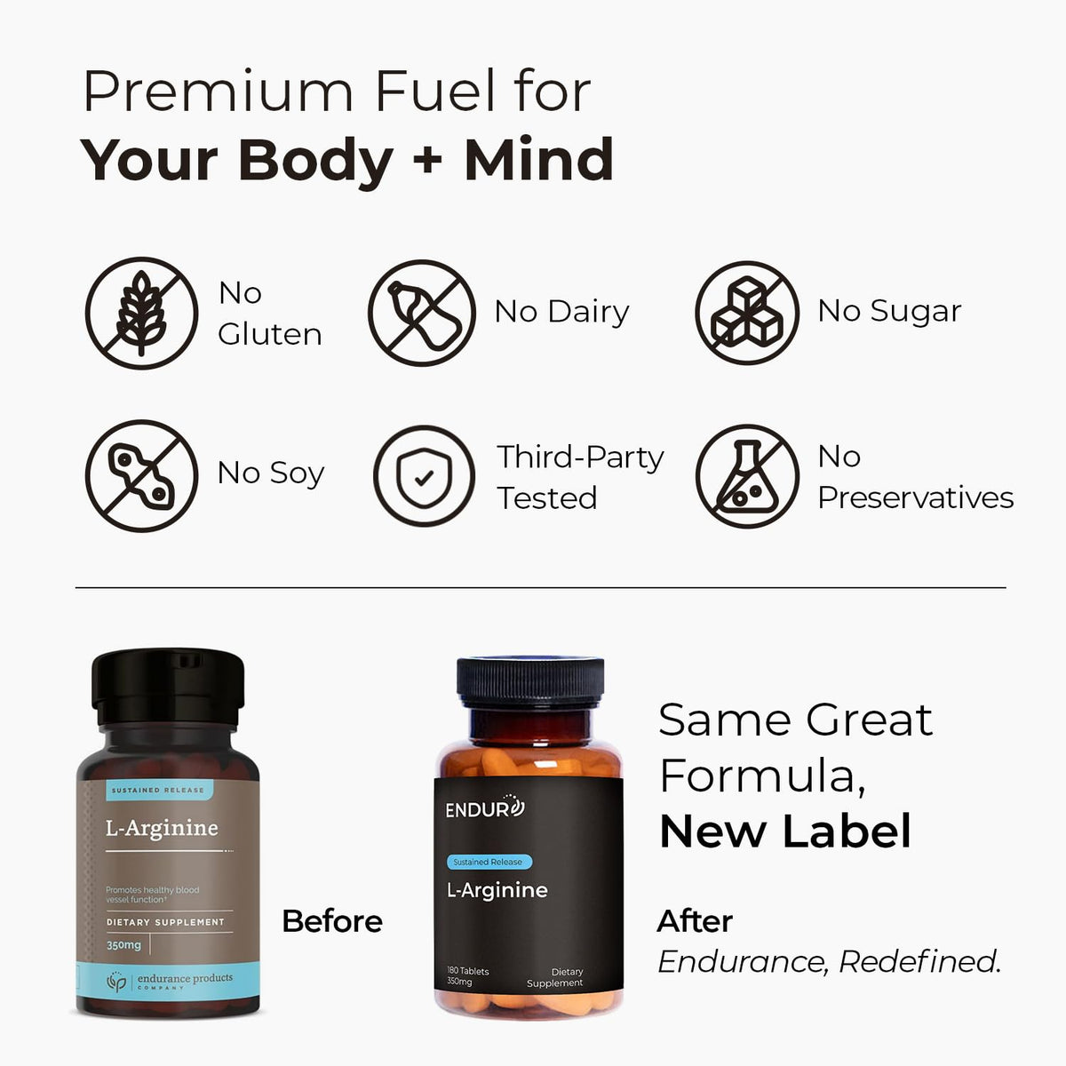 L-Arginine supplement for recovery