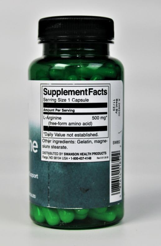 l-arginine supplements for muscle recovery