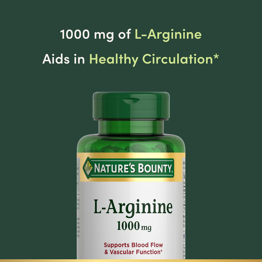 l-arginine tablets for improved circulation