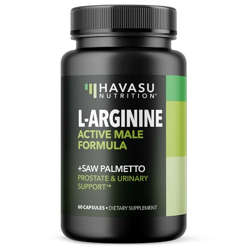 l-arginine with saw palmetto capsules