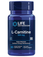 l-carnitine 500 mg health supplement