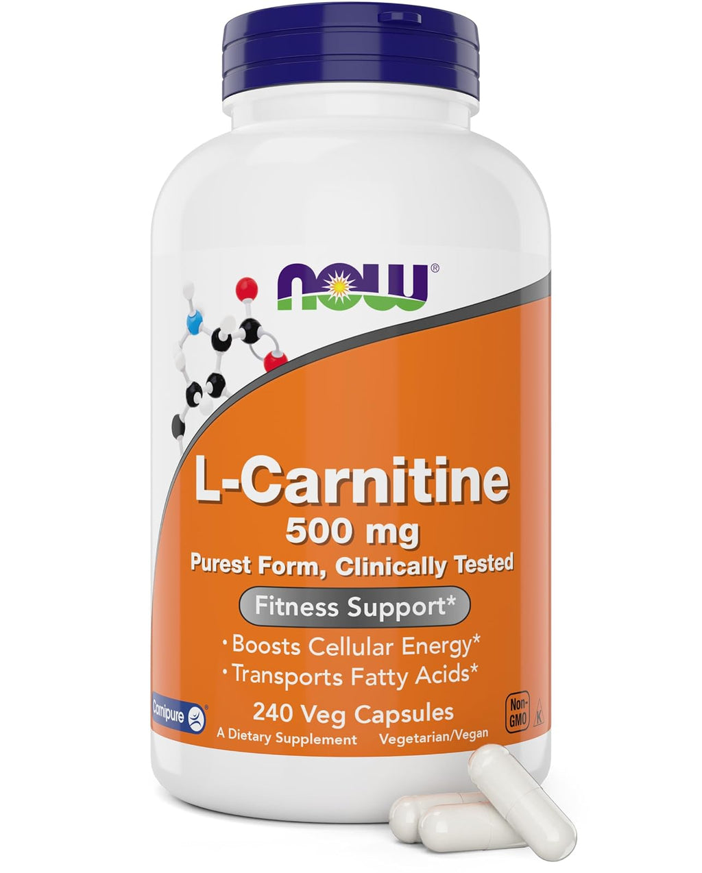 l-carnitine 500 mg veggie capsules