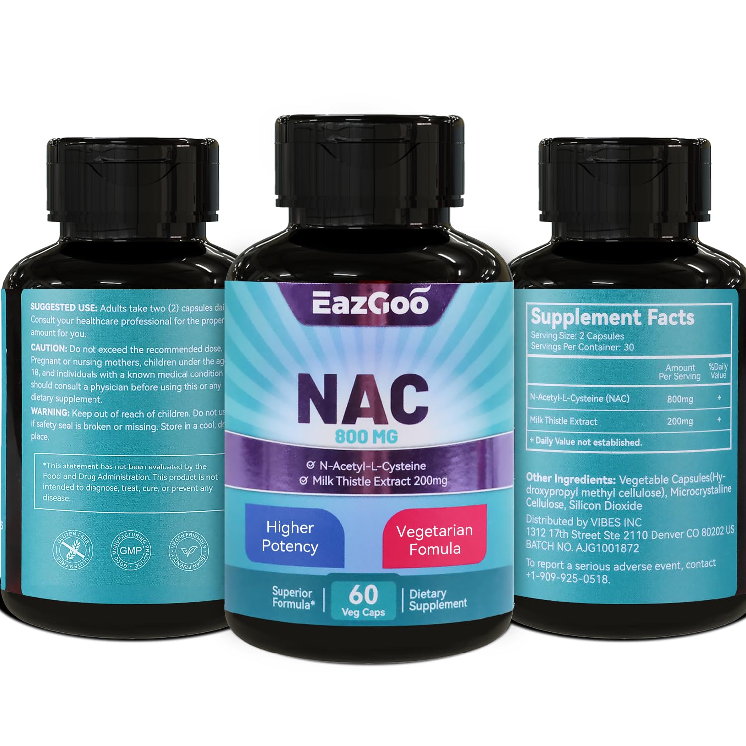 L-Carnitine benefits in NAC formula
