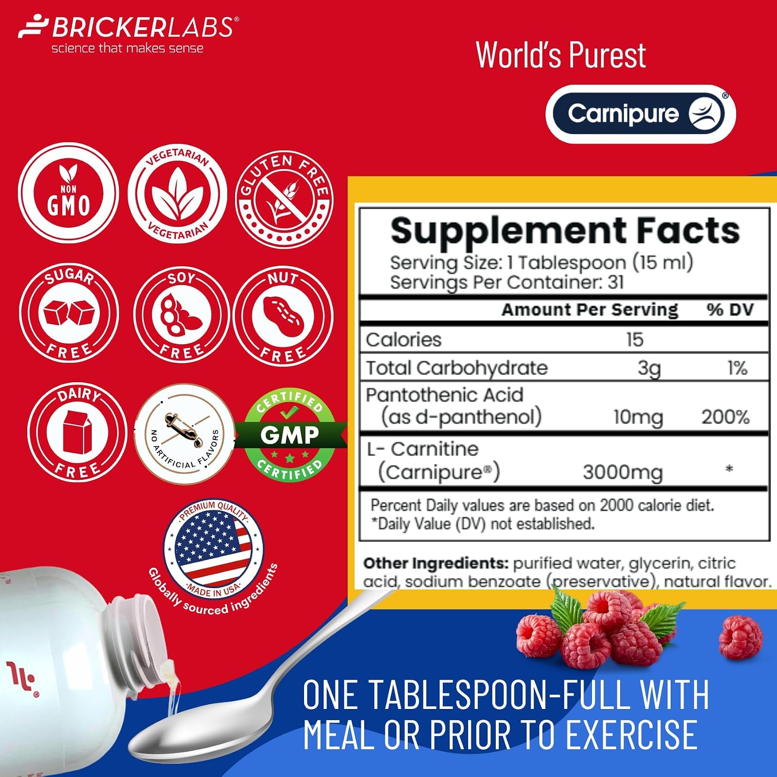 L-Carnitine for enhanced fat metabolism