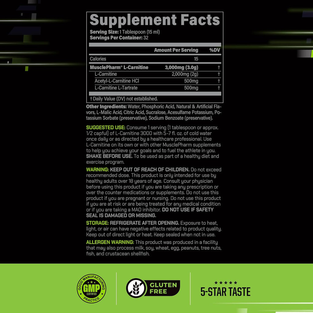 L-Carnitine for fat metabolism
